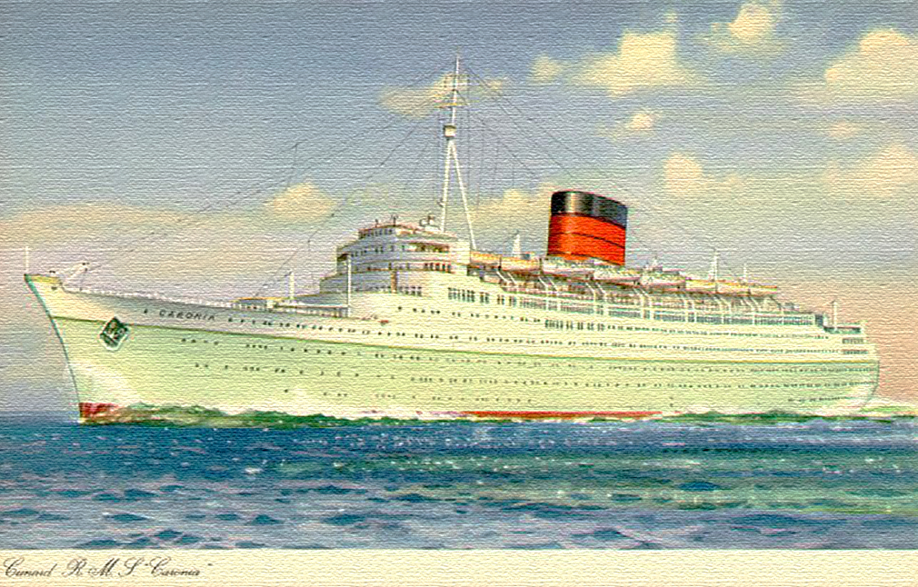 Rms Caronia Silver Objects