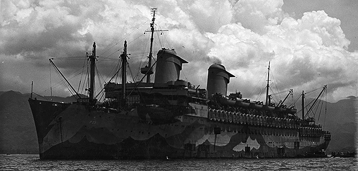 USS West Point Goes to War
